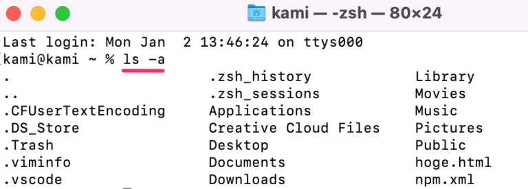 zshrcファイルの作成】MacでzshのPATHの通し方/環境変数の追加【.zshrcファイルの更新】 | kamiblog