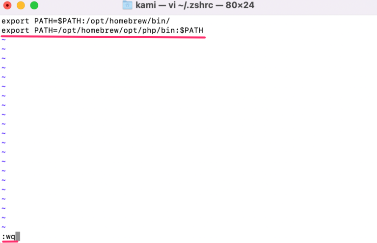 zshrcファイルの作成】MacでzshのPATHの通し方/環境変数の追加【.zshrcファイルの更新】 | kamiblog