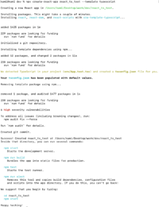 【React入門】初心者必見！React + TypeScriptで環境構築 | kamiblog