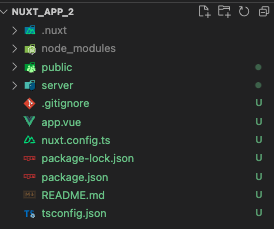 【nuxt入門】nuxtプロジェクトの作成/ npx nuxi@latest init アプリ名 | kamiblog