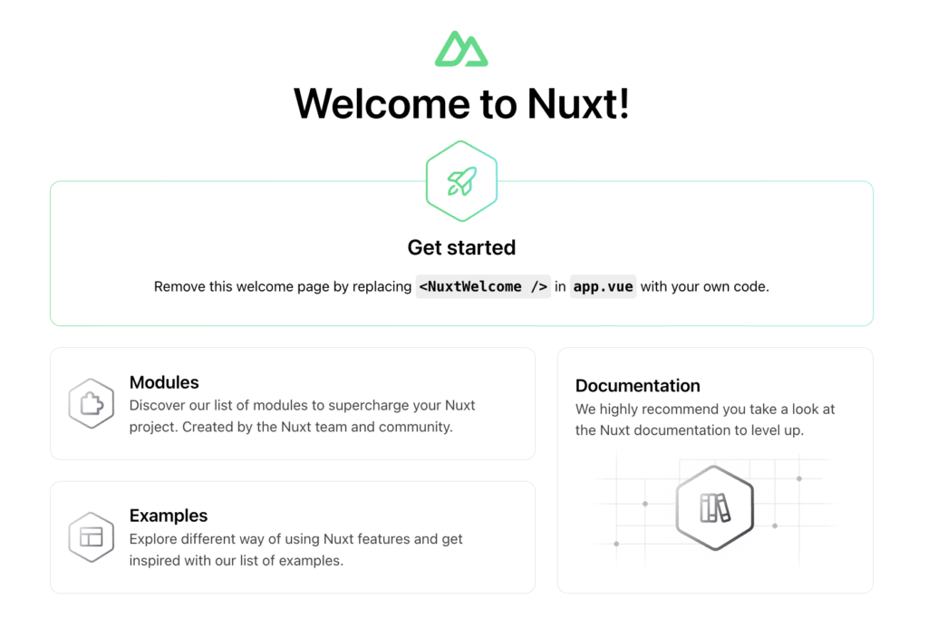 【nuxt入門】nuxtプロジェクトの作成/ npx nuxi@latest init アプリ名 | kamiblog